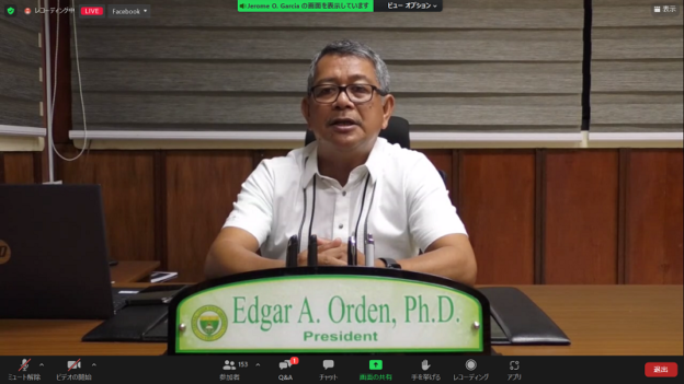 JSPSフィリピン同窓会（JAAP）がWEBINAR SERIES 2022 “Climate Change Resiliency ...